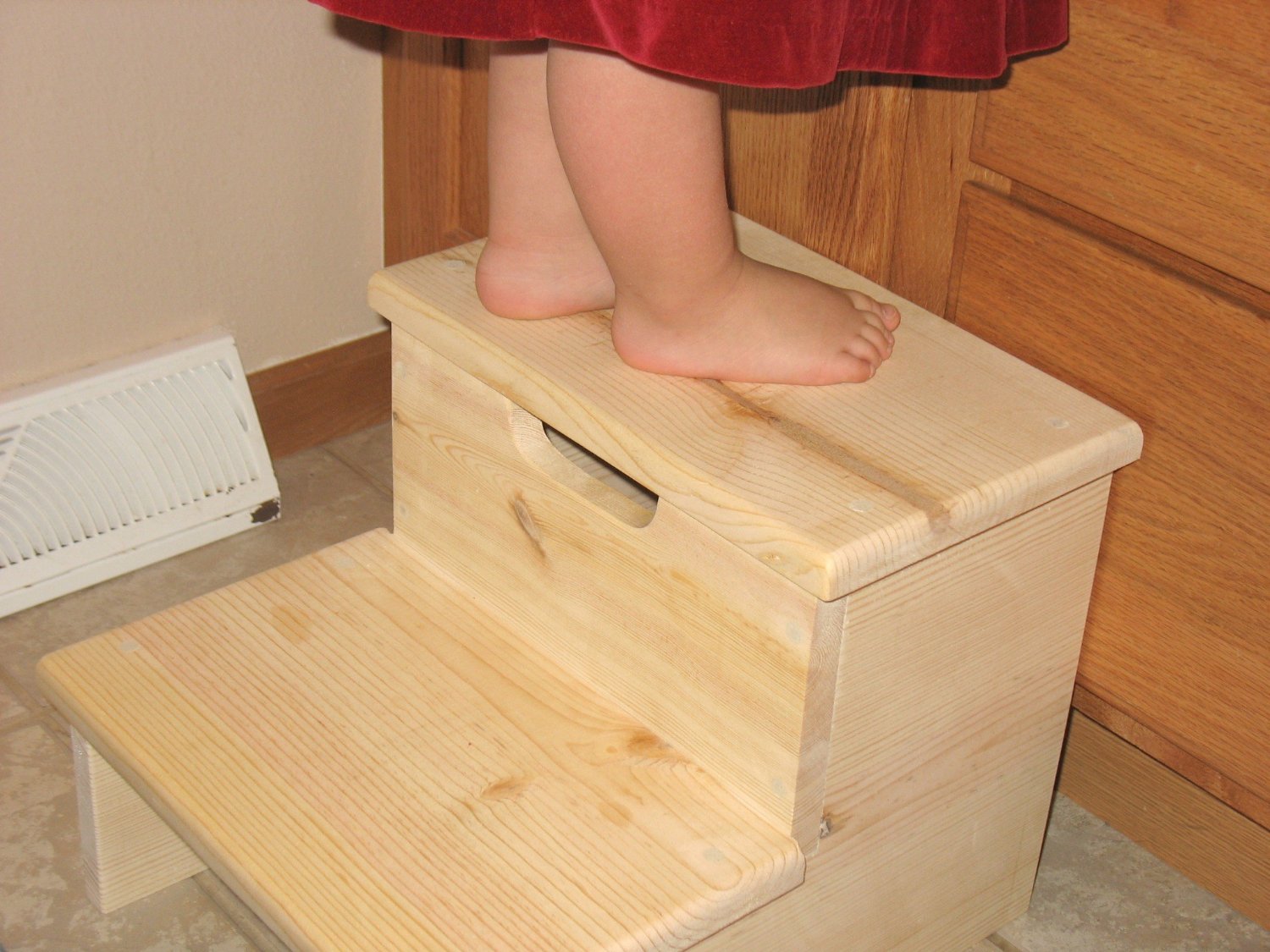 Unfinished Wooden Step Stools For Kids TheSteppingStool